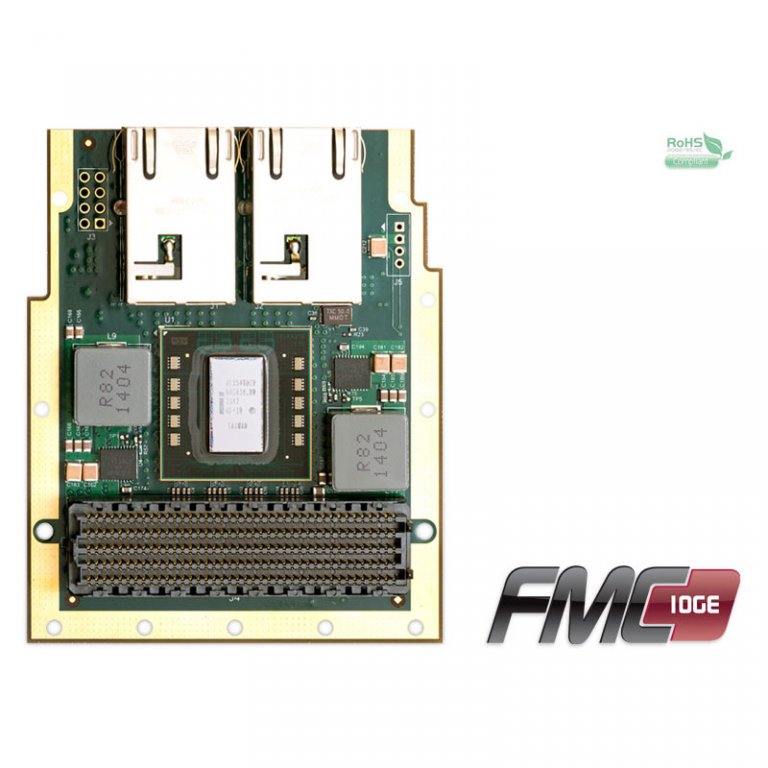 FMC-10GE - FMC Module with Dual 10 Gb Ethernet Ports - Acquisys