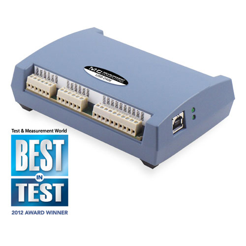 USB-2408 Series - USB-DAQ 24-Bit Multifunction Temperature and Voltage ...