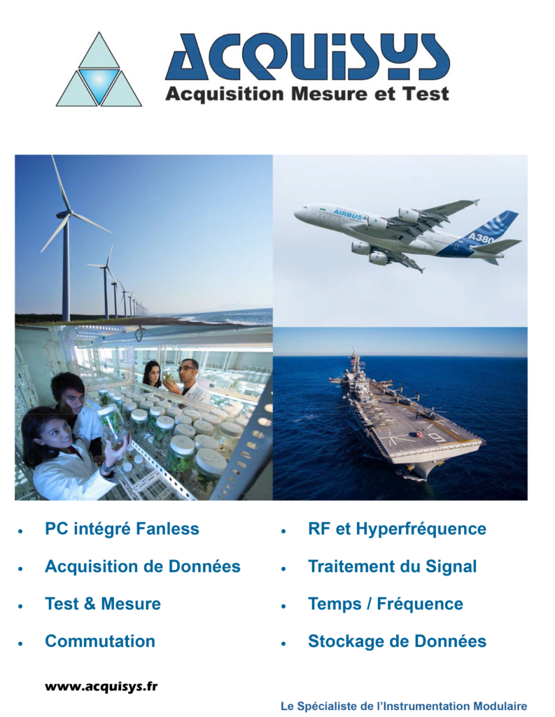 Plaquette - Acquisys